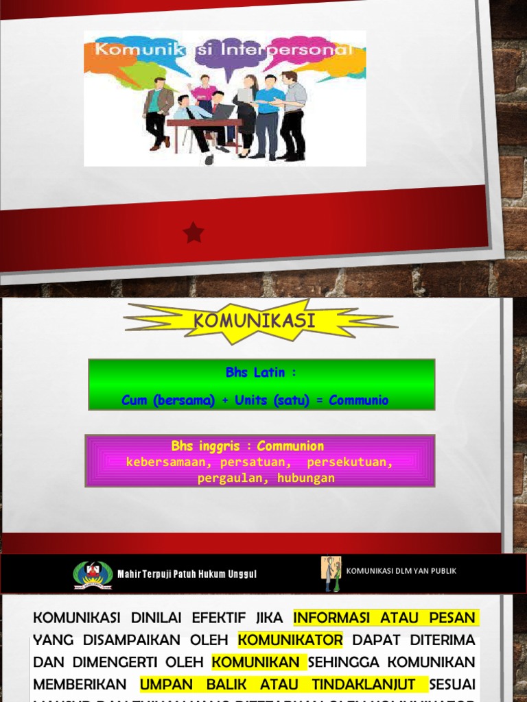 PPT Komunikasi PKP | PDF