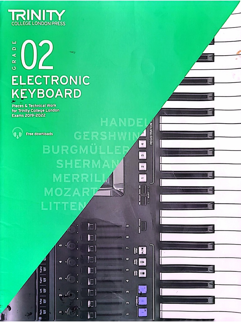 Keyboard Grade 2 19 - 22 Trinity OG | PDF