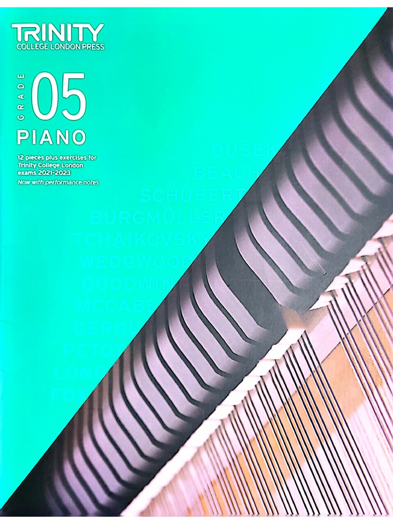 Trinity Grade 5 Piano 21-23-1 | PDF