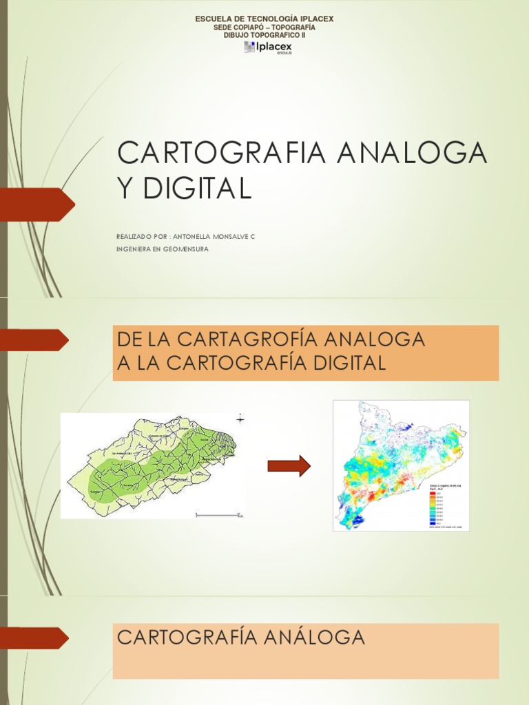 CLASE 2.2 CARTOGRAFIA ANALOGA Y DIGITAL | PDF