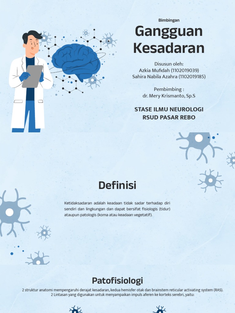 Gangguan Kesadaran - Neuro - Azkia - Sahira | PDF