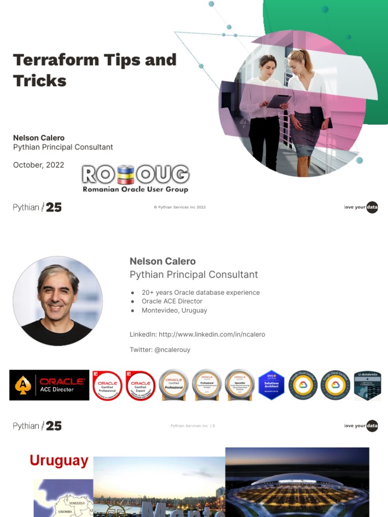 Nelson Calero-Terraform Tips and Tricks | PDF | Cloud Computing | Command Line Interface