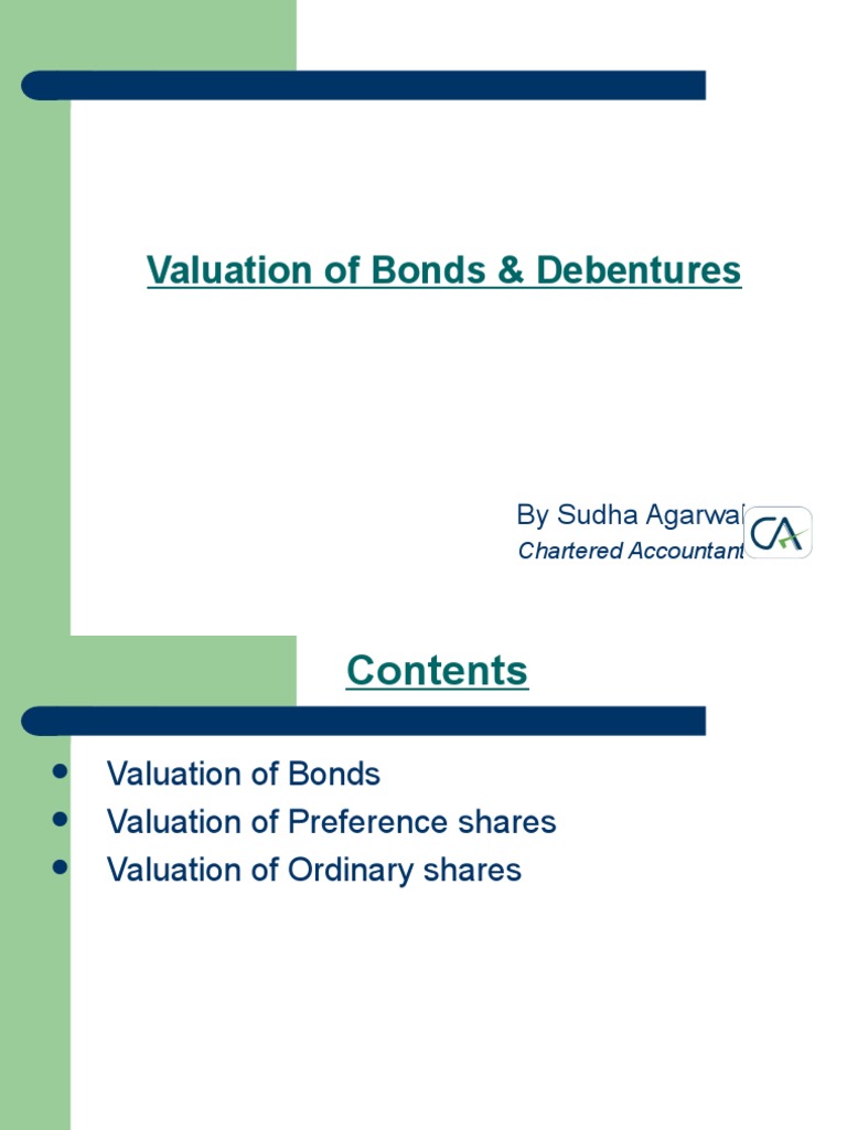 Bond and Debenture Valuation Guide | PDF | Bonds (Finance) | Present Value