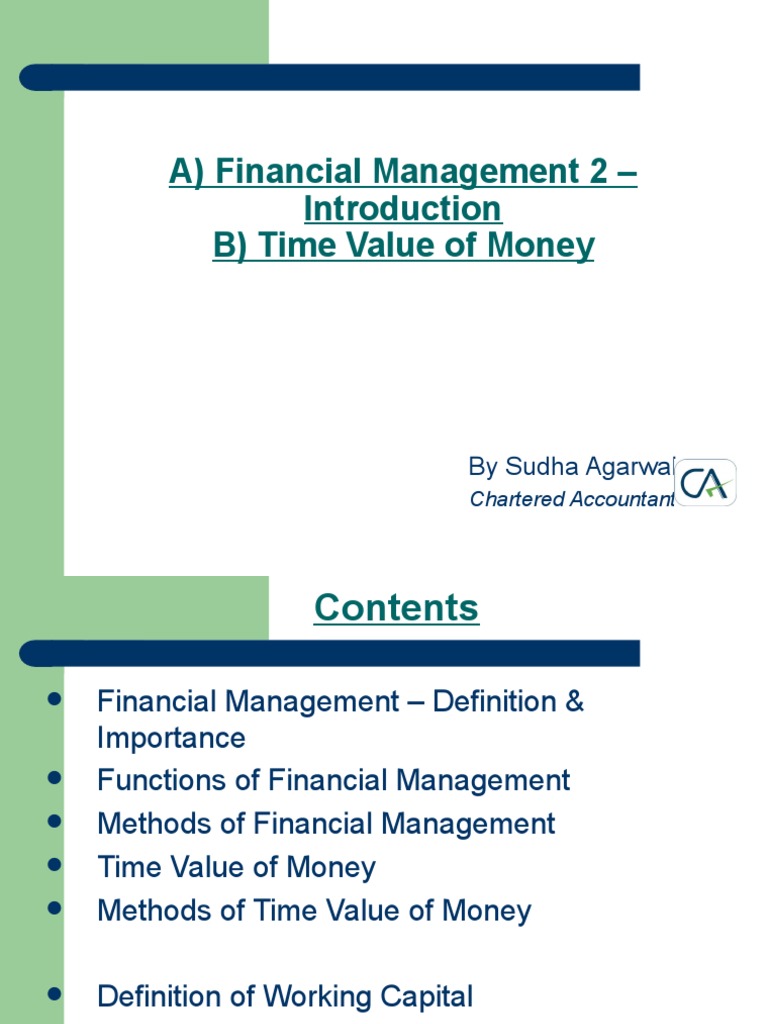 ppt 3_Introduction_Time Value of Money | PDF