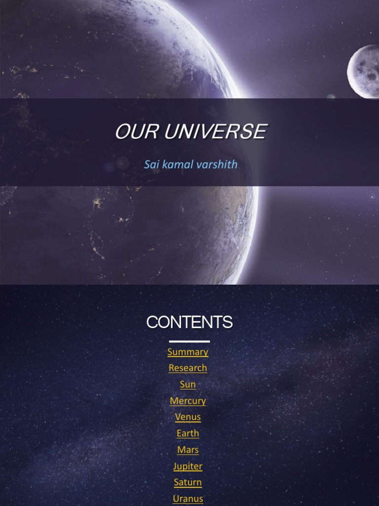 Our Universe Book Version 2.00 Compressed | PDF | Stars | Planets