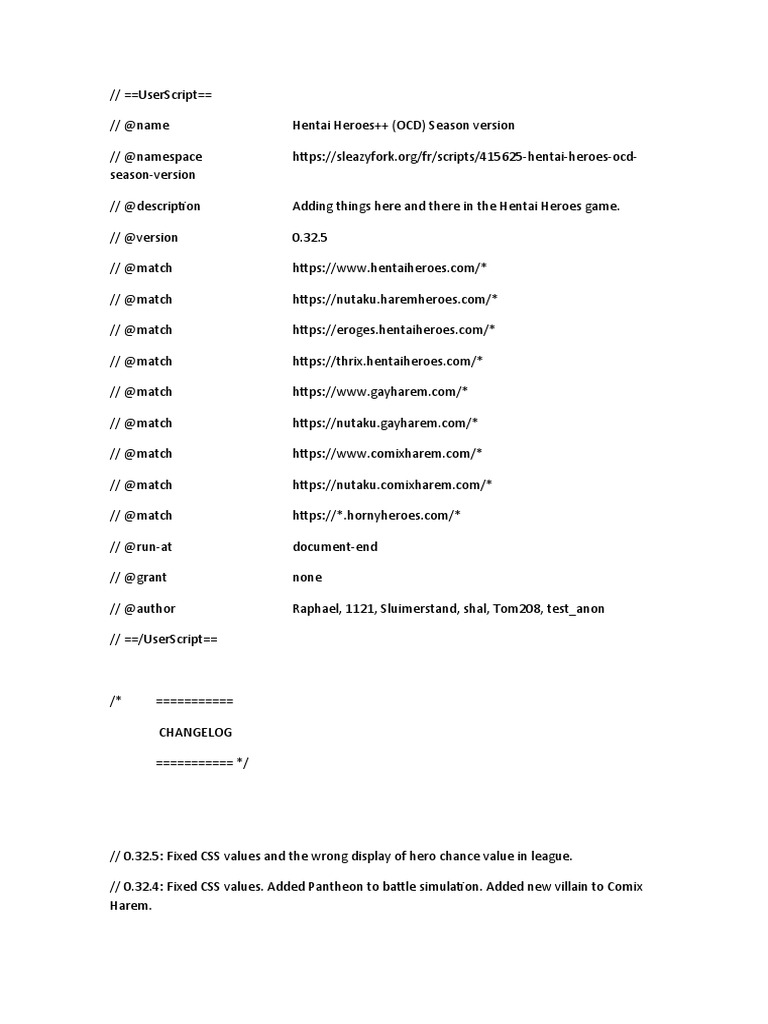 Script Hentai Heroes Ocd 325 Pdf Software Bug