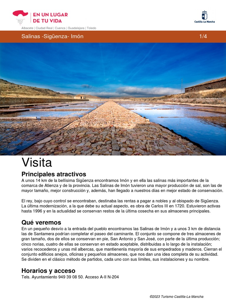 Guia Salinas Sigüenza - Imon | PDF