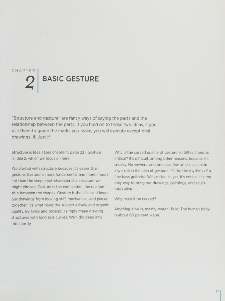 02 - Elements of Drawing - Basic Gesture | PDF