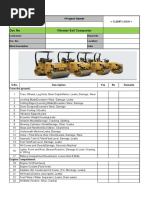Checklist Sandblasting | PDF | Personal Protective Equipment | Equipment