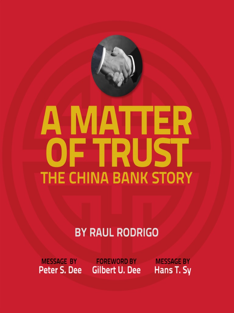 A Matter of Trust (Chinabank) | PDF