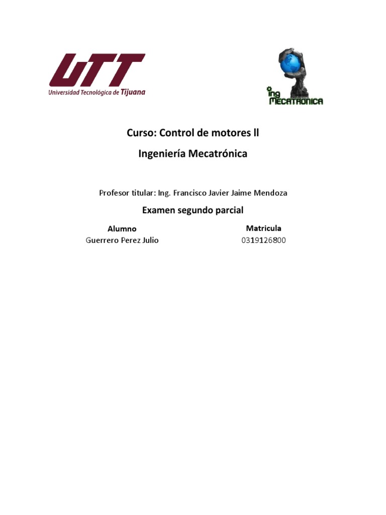 Control de Motores | PDF | Corriente eléctrica | Transformador