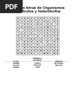 Sopa de Letras de Plantas Medicinales 15 | PDF