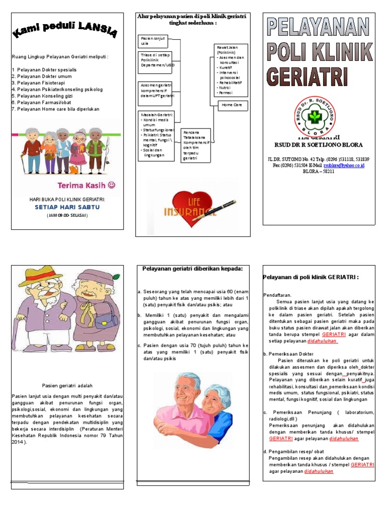 Leaflet Geriatri | PDF