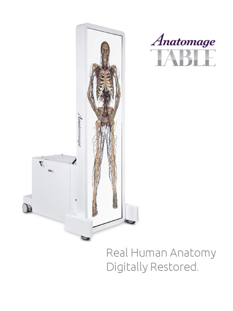 Anatomage Table: Advanced Anatomy Tool | PDF