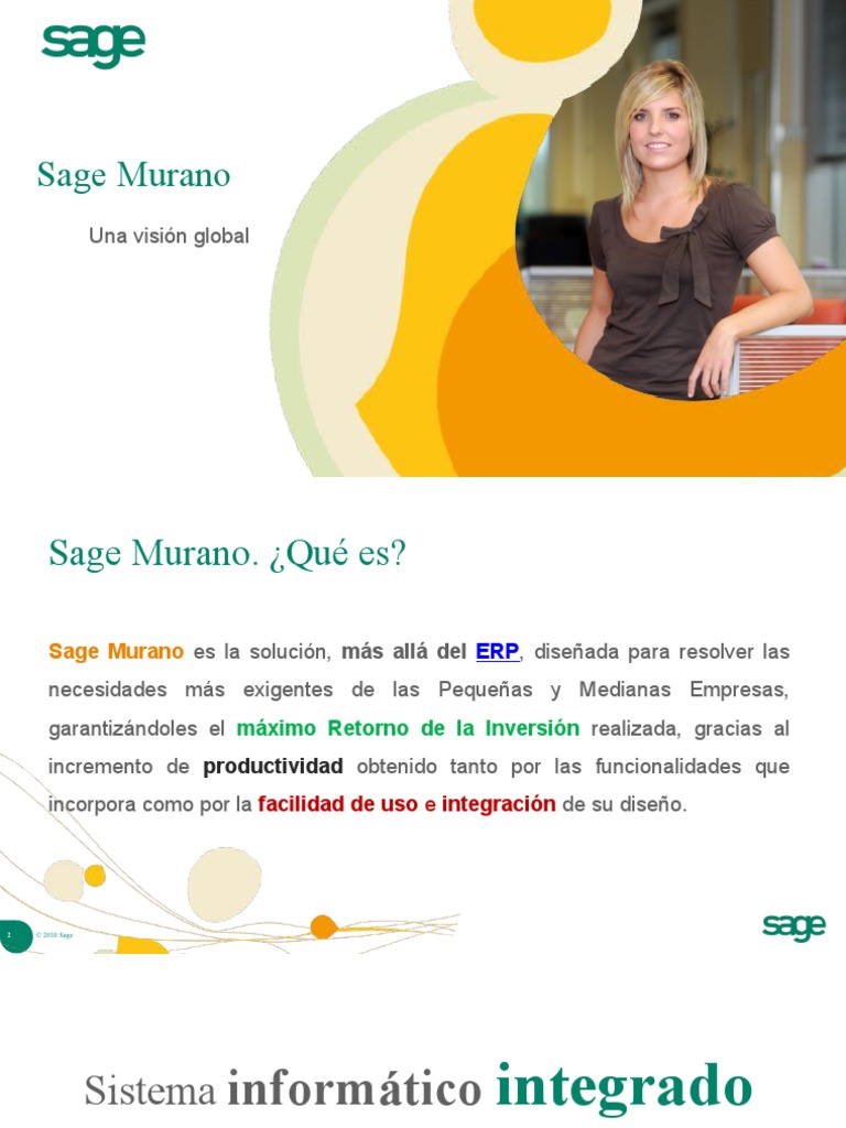 Que Es Sage Murano Completa | PDF