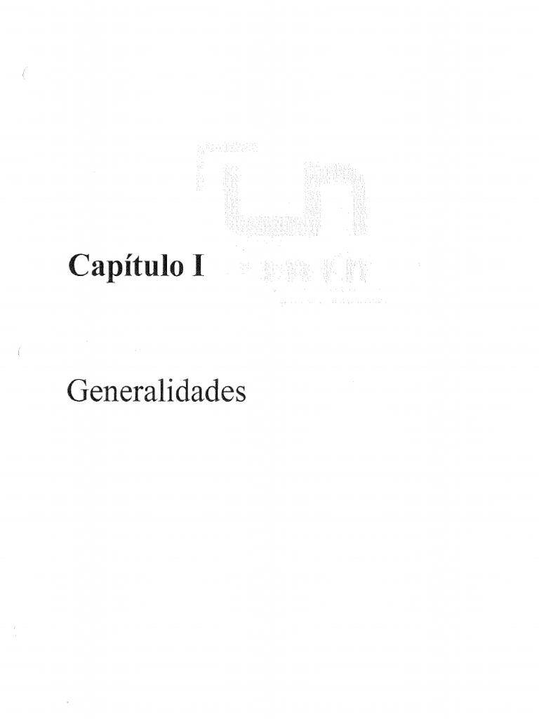 I Generalidades | PDF