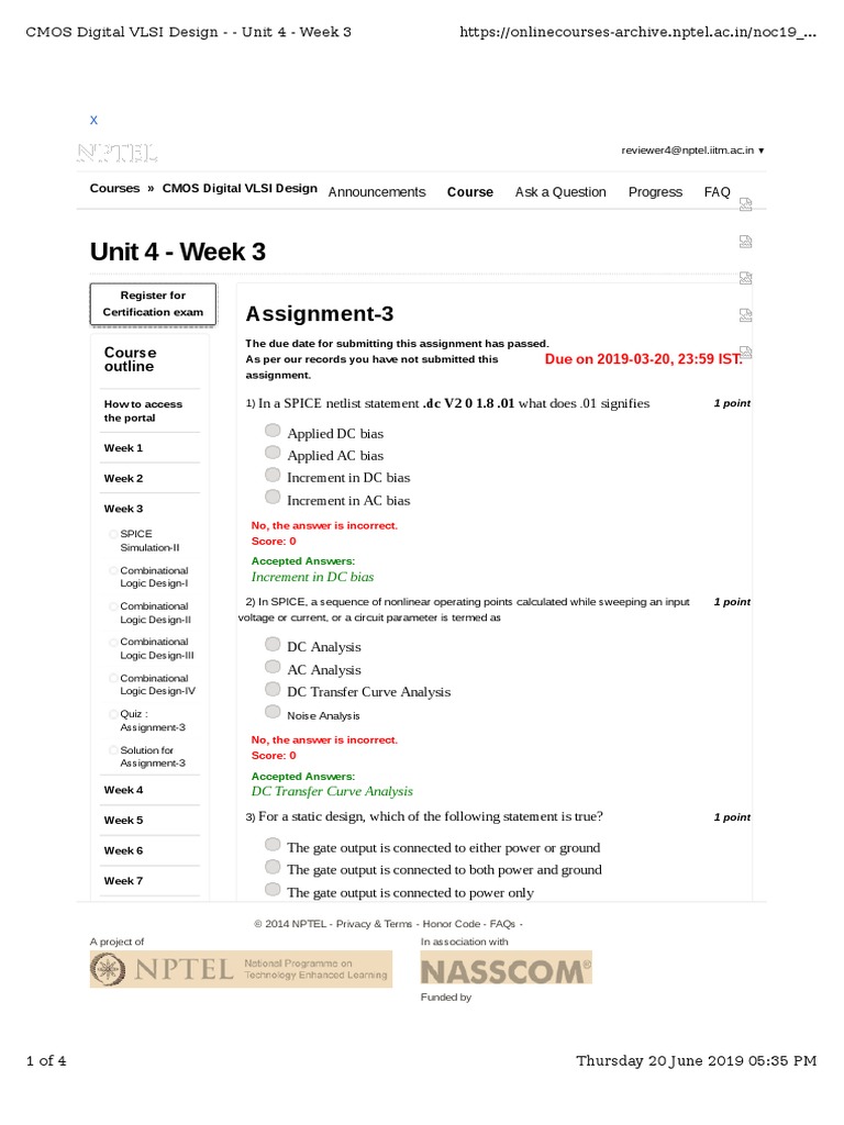 Noc19 Ee25 Assignment4 | PDF