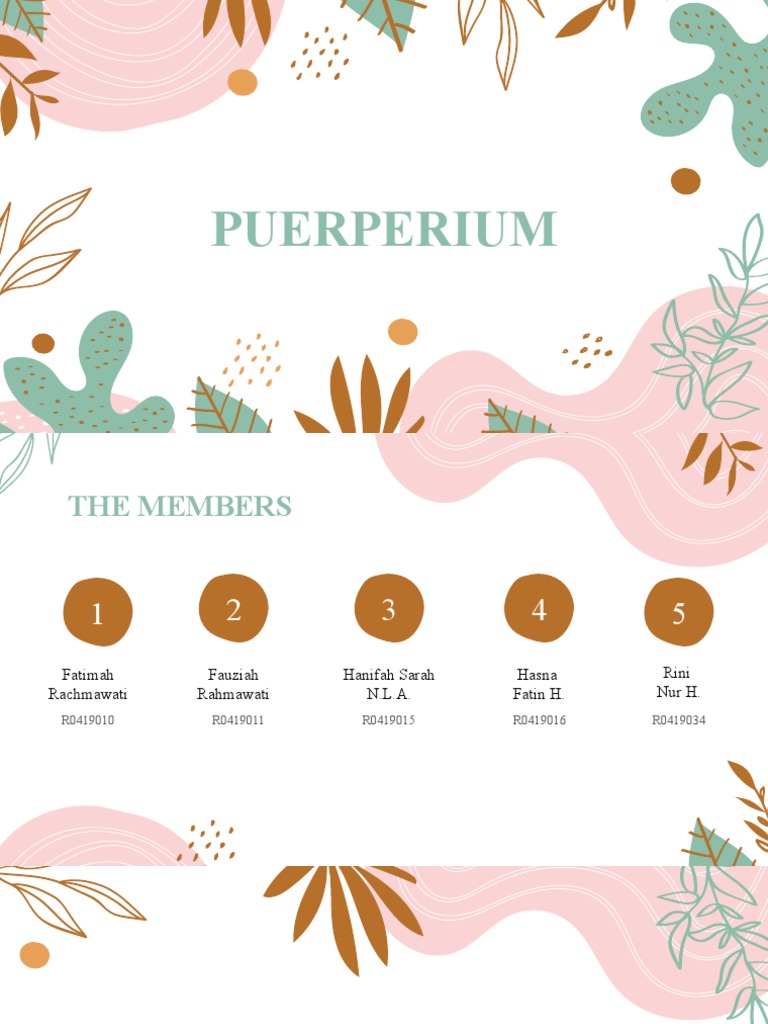 PUERPERIUM | PDF | Postpartum Period | Childbirth