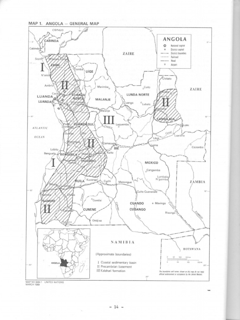 Angola 1989 Undpgroundwater | PDF
