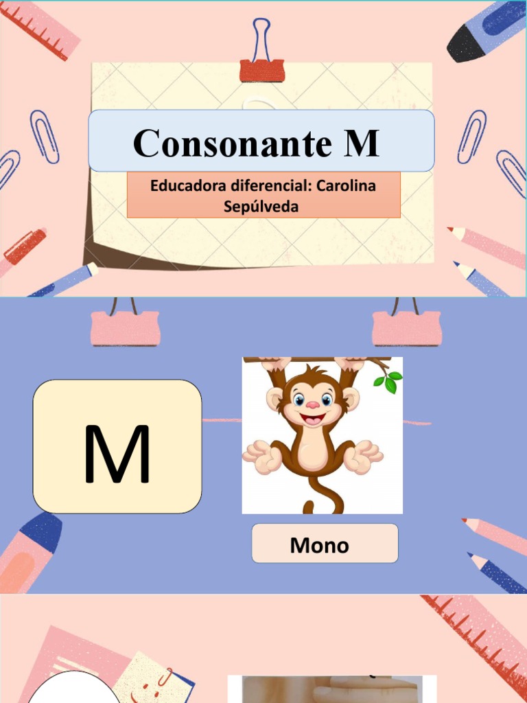 Consonante M | PDF
