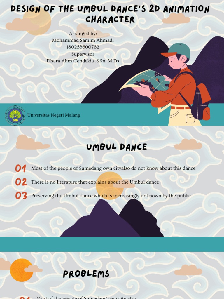 Design of The Umbul Dance'S 2D Animation Character | PDF | Animation ...