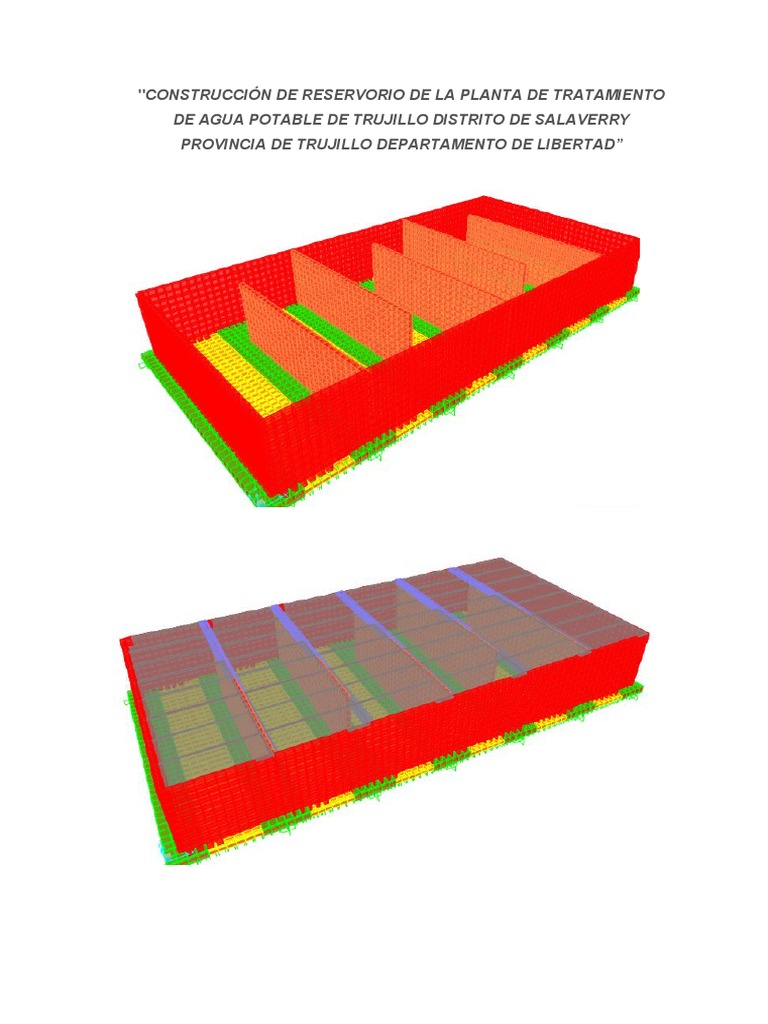Reservorio Elevado Final | PDF | Hormigón | Análisis estructural