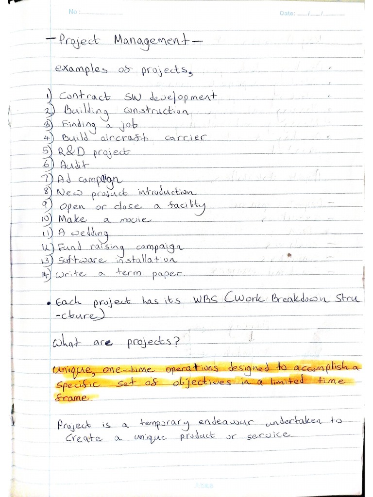 Project Management | PDF