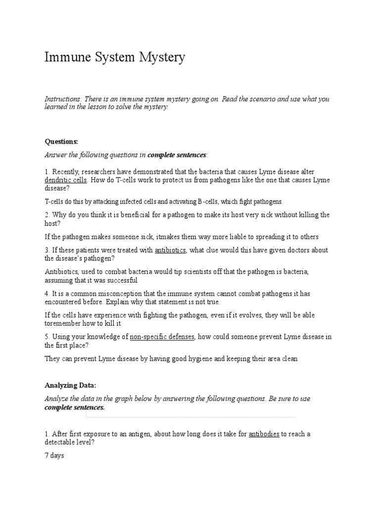 Understanding Lyme Disease and Immunity | PDF | Lyme Disease | Immune ...