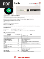 Indoor Riser (Mid-Span) Cable: Specifications | PDF | Green | Blue
