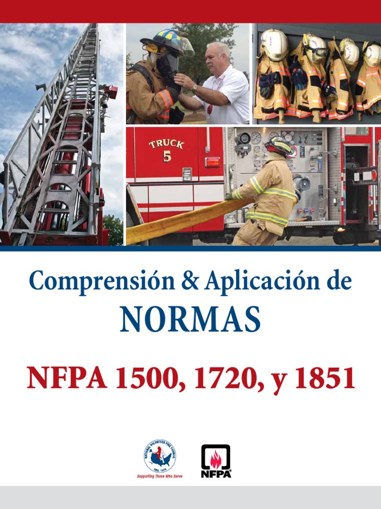 Compresión y Aplicación Normas NFPA 1500, 1720 Y 1851 PDF | PDF