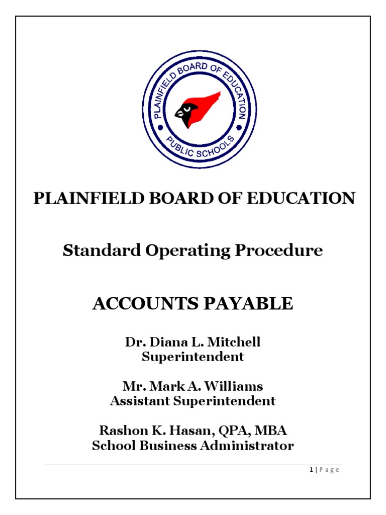 SOP Accounts Payable v3 | PDF | Accounts Payable | Receipt