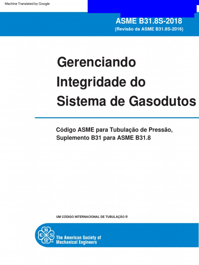 Asme B31.8S 2018 | PDF
