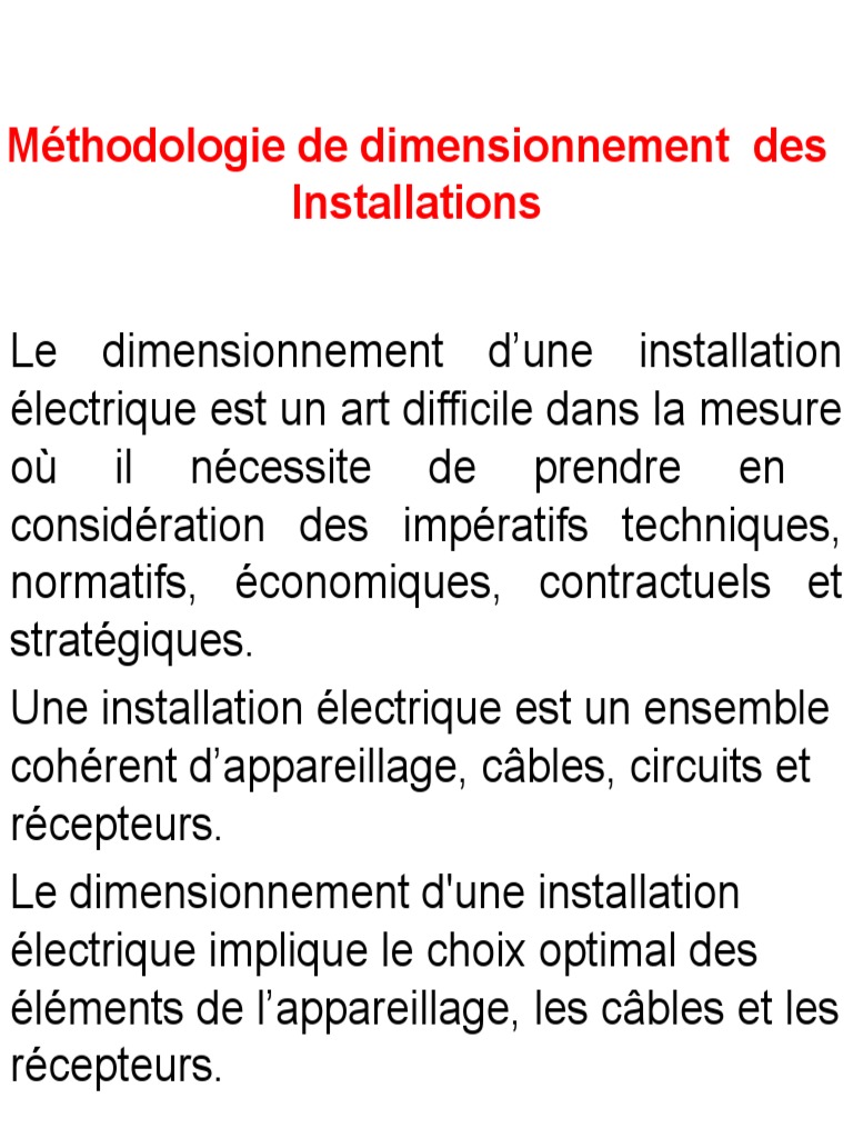 A - Cours 04 - Méthodologie de Dimensionnement | PDF | Sciences et mathématiques