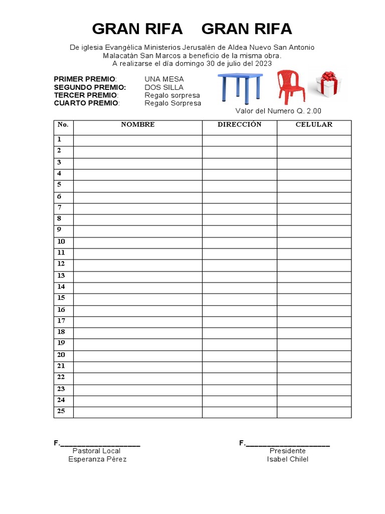 Gran Rifa Gran Rifa | Descargar gratis PDF | Movimientos cristianos ...
