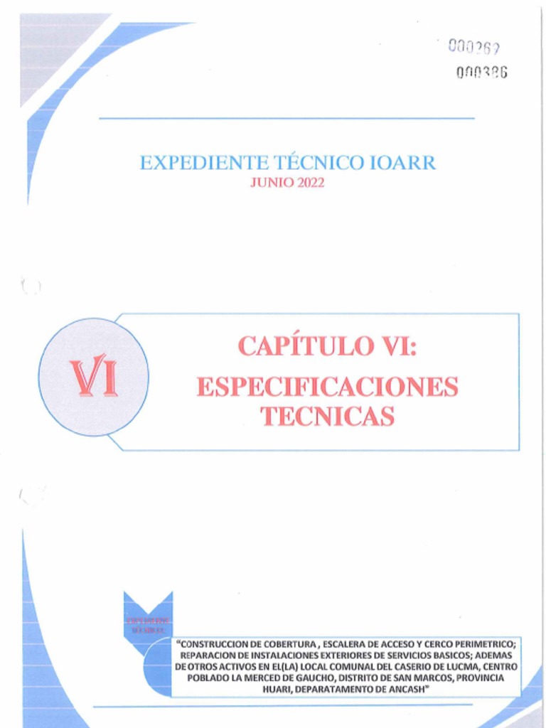 Especificaciones Tecnicas 20221214 092243 270 | PDF