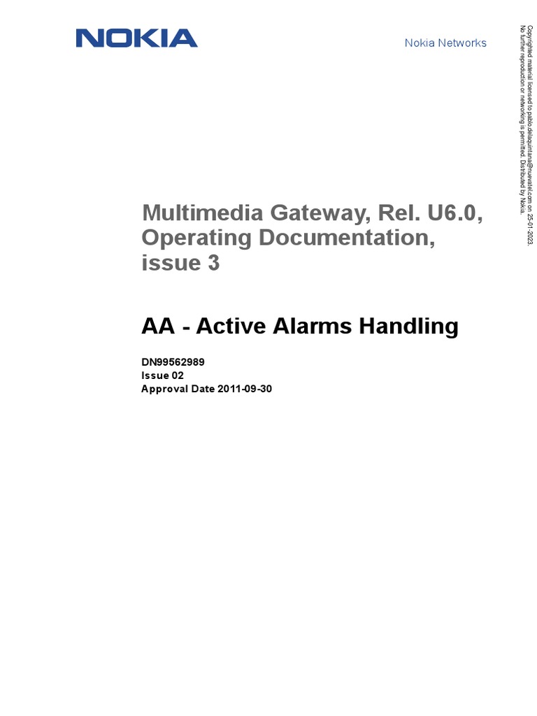 Aa Active Alarms Handling | PDF | Parameter (Computer Programming) | Databases