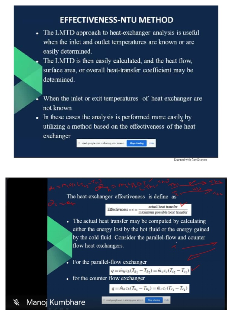 Effectiveness Ntu Method Pdf