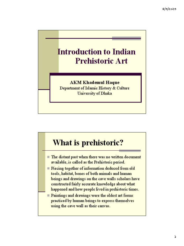 01 - KH - Prehistoric Indian Art | PDF
