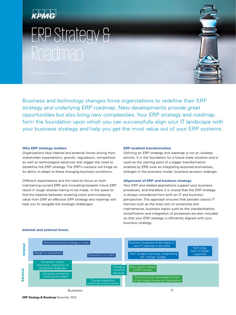 Erp Strategy Roadmap en | PDF