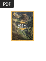 Deck of Worlds Guidebook | PDF | Worldbuilding | Playing Cards