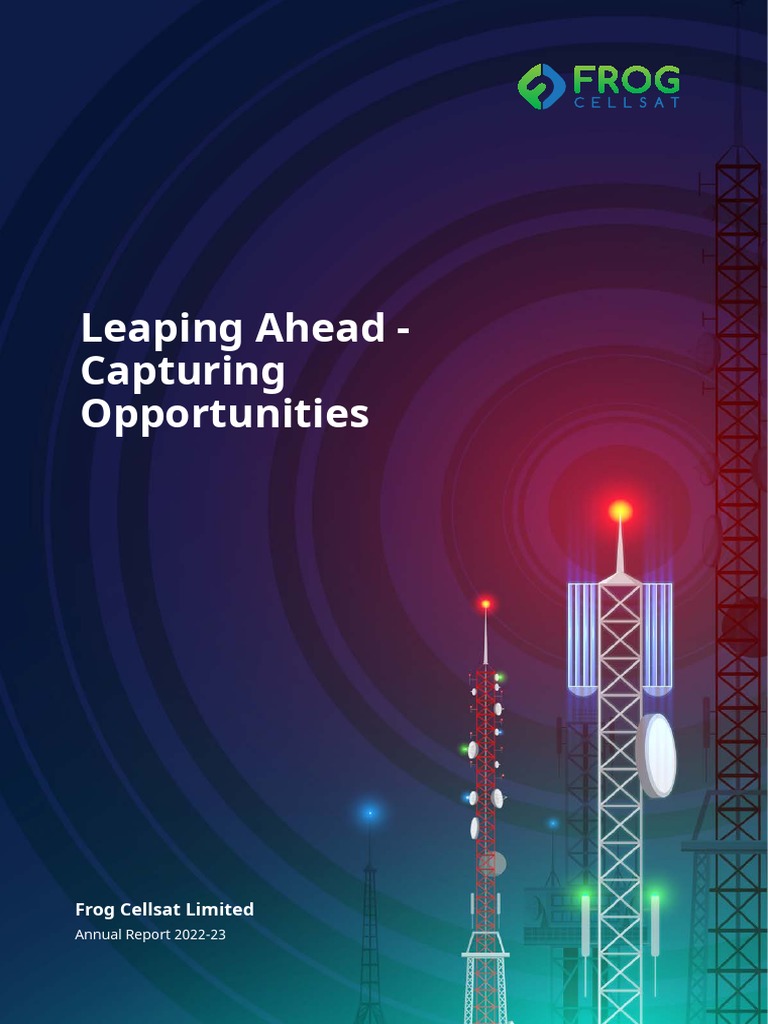 Frog Annual Report 22-23 | PDF | Computer Network | Telecommunications