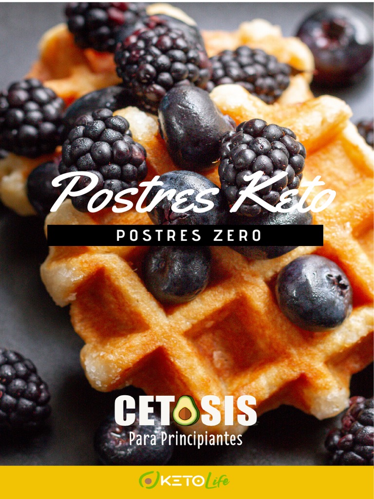 Recetas de Postres Keto Sin Azúcar | PDF | Postres | Magdalena