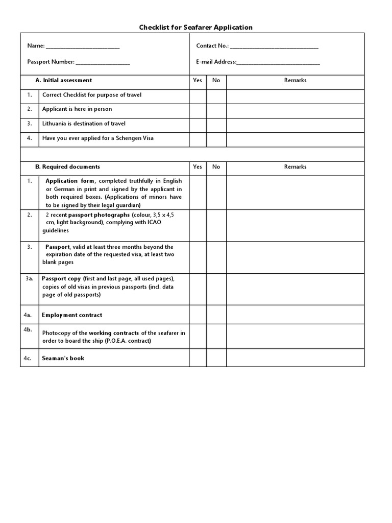 checklist-for-seafarer-new-doc | PDF