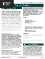 Past The Shallows - Free Resource (Ignite HSC) | PDF | Idea | Languages