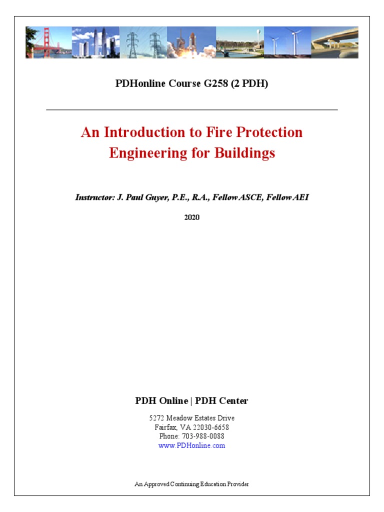 An Introduction To Fire Protection | PDF | Fire Sprinkler System | Security Alarm