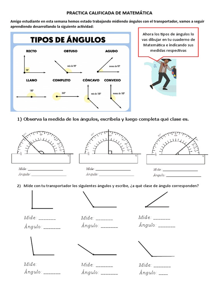 Practica Angulos | PDF