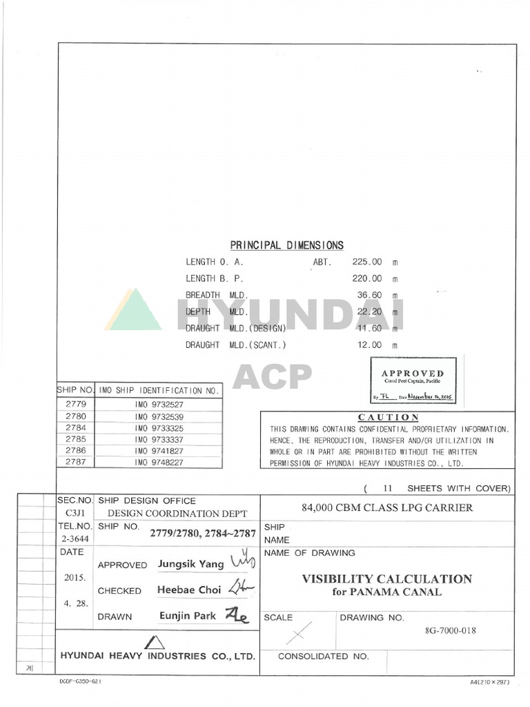 Panama Canal Visibility Analysis Excel | PDF | Water Transport ...