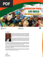 Foundation Phase Grade R SBA Booklet | PDF | Educational Assessment ...