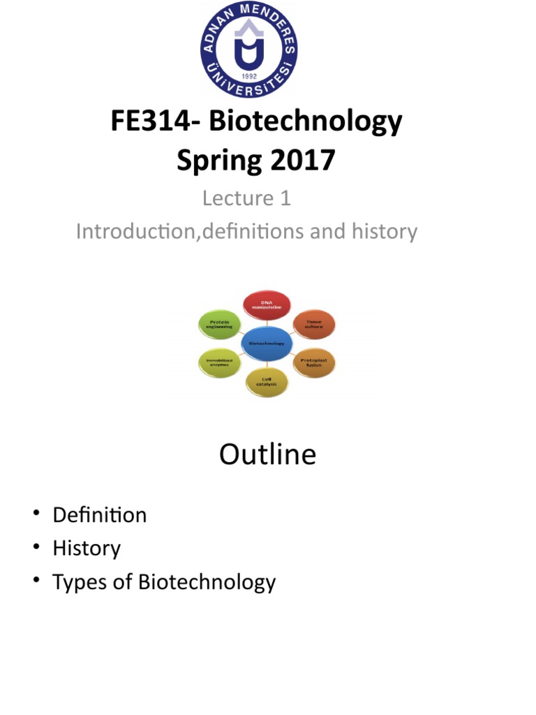 Lecture 1 1489485680 Pdf Biotechnology Plasmid