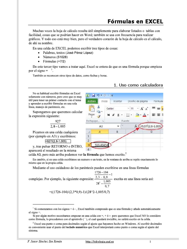 Excel | PDF | Microsoft Excel | Informática